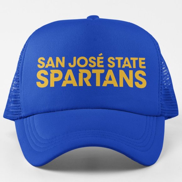 Accessories | New San Jose State Spartans Wordmark Foam Trucker Mesh ...